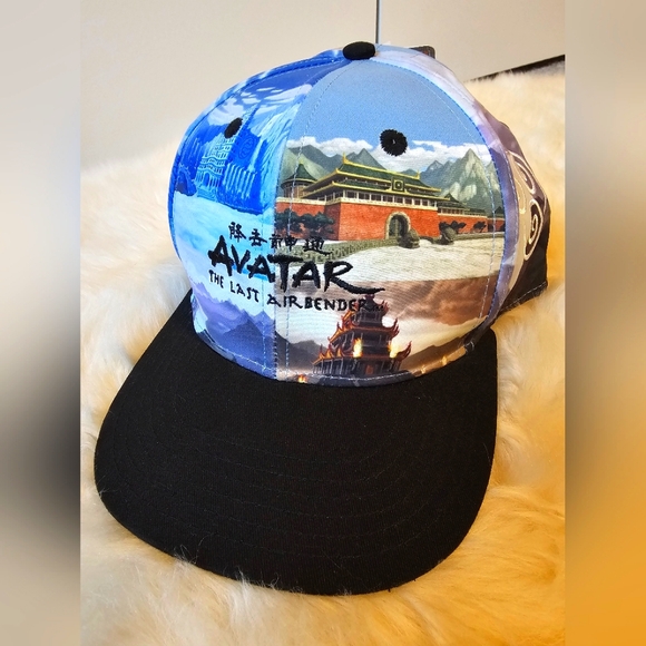 Nickelodeon | Accessories | Nwt Avatar The Last Airbender Flat Brim ...